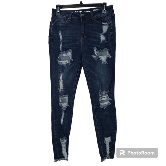 Song | Jeans | Song Curvy High Rise Skinny Ankle Grazer Jeans Womens Sz ...